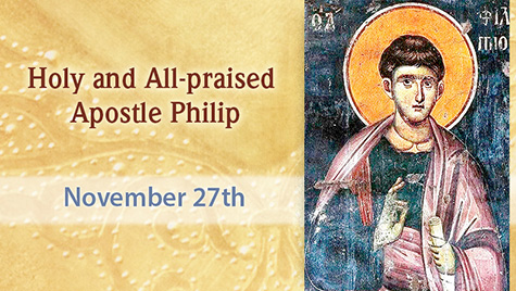 Phillip, an apostle of ultimate mercy